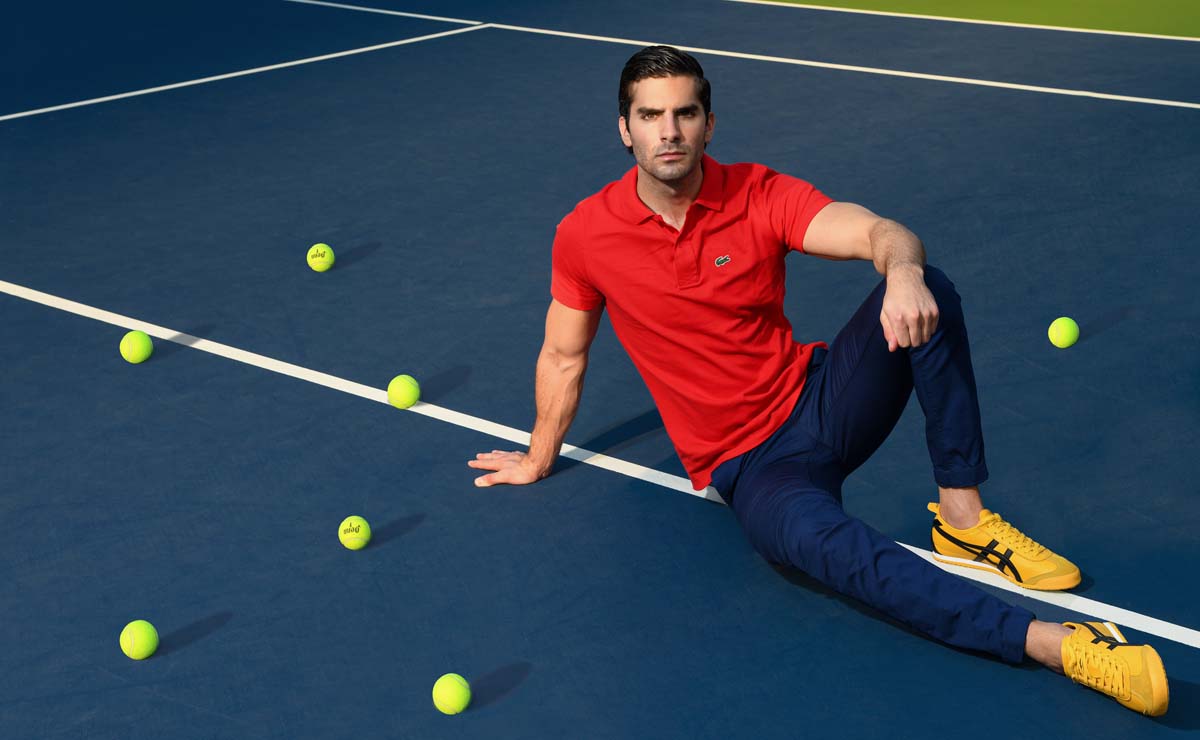 Enrique Gómez Junco, gran aficionado al tenis