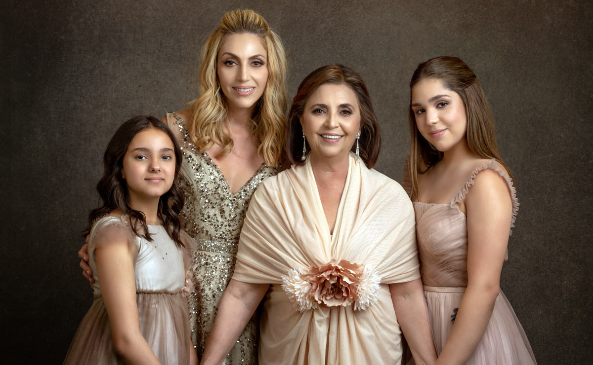 Magdalena, Scarlett, Sofía y Scarlett comparten su legado