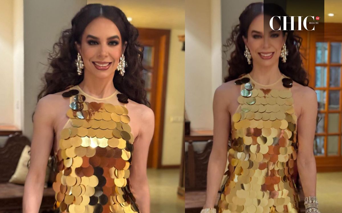 Biby Gaytán posa con sus dos hijas; se ven igual de jóvenes