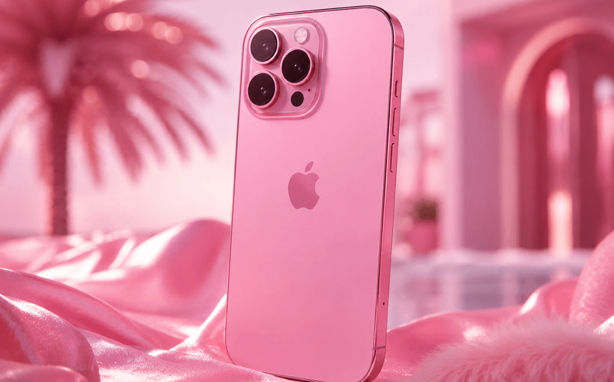 Filtran iPhone 18 Pro Max color rosa inspirado en Barbie