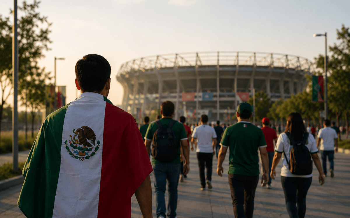 Cómo llegar caminando al Estadio Banorte en el Mundial 2026: RUTAS